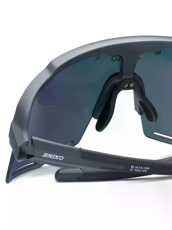 BRIKO Komi Sharp Lite Shield-frame Sunglasses