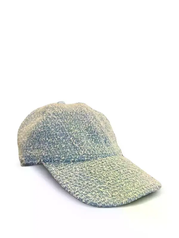 Eleventy Textured Cotton-blend Cap - Neutrals
