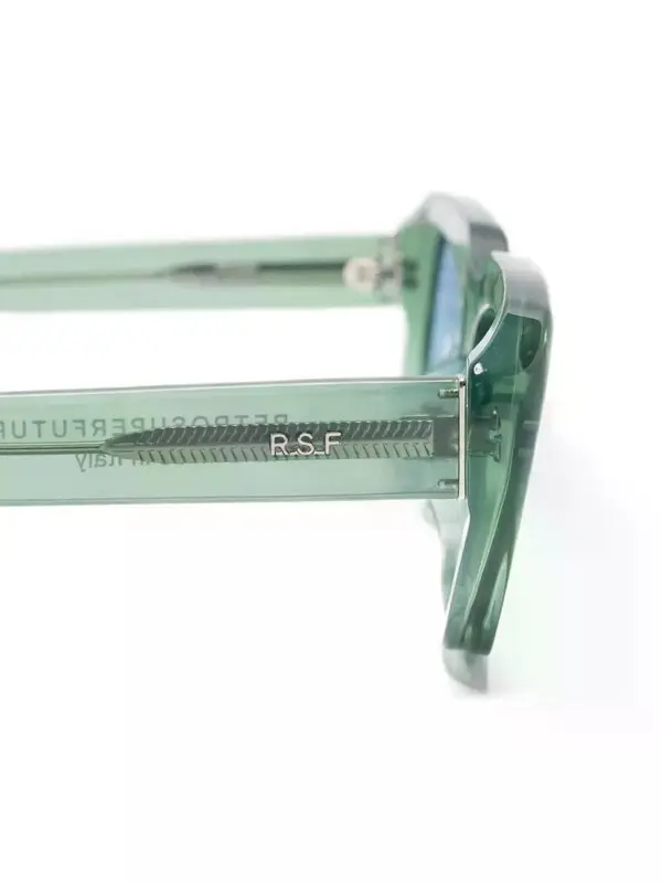 RETROSUPERFUTURE Miles Rectangle-frame Sunglasses - Blue