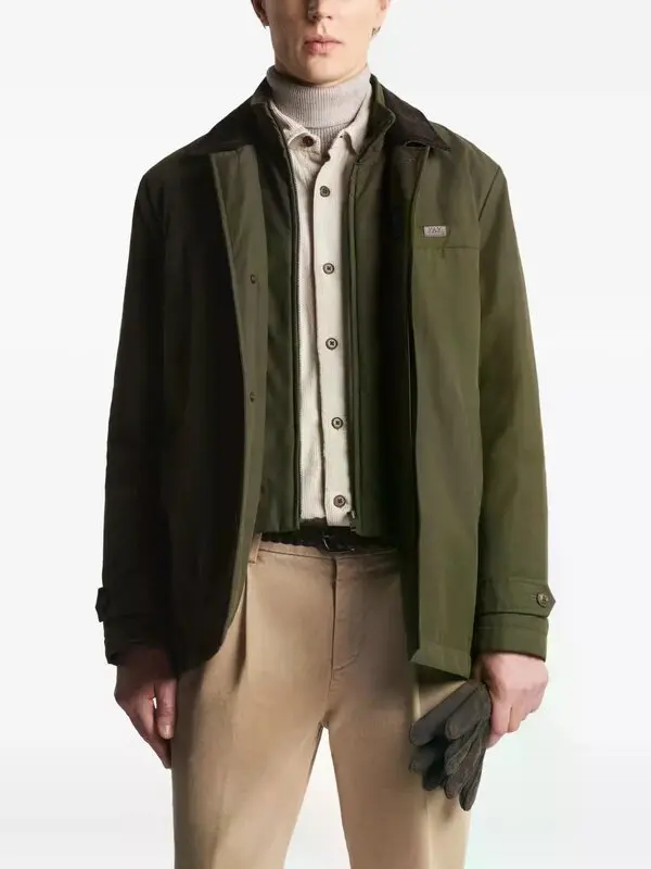 FAY Collared Utility Jacket