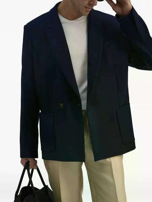 DOMAINE DES ARTISTES Double-breasted Wool Jacket