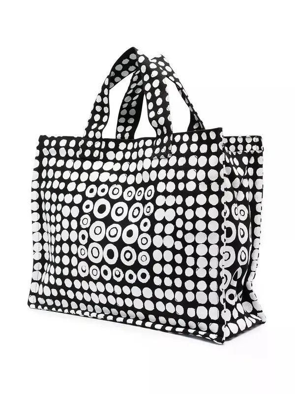 10 CORSO COMO Motif Print Zip Tote Bag