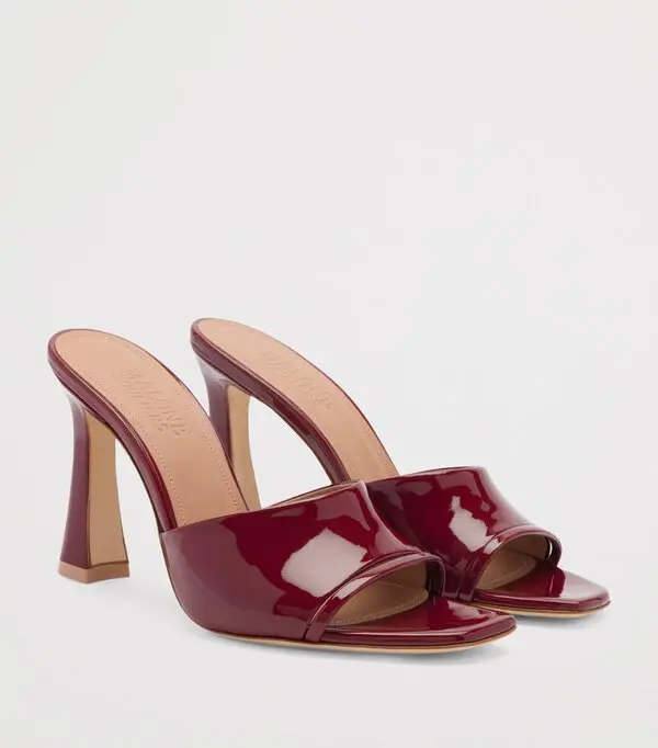 MALONE SOULIERS Patent Leather Roxanne Mules