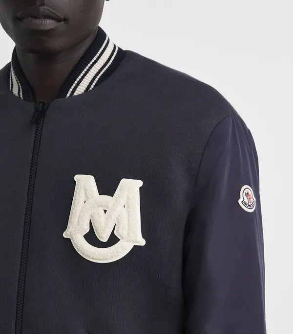 Moncler Down Reversible Vennes Bomber Jacket - Blue