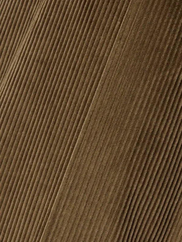 Veronica De Piante Taylor Cotton-corduroy Straight-leg Pants