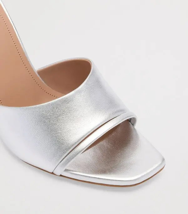 MALONE SOULIERS Metallic Leather Roxanne Mules