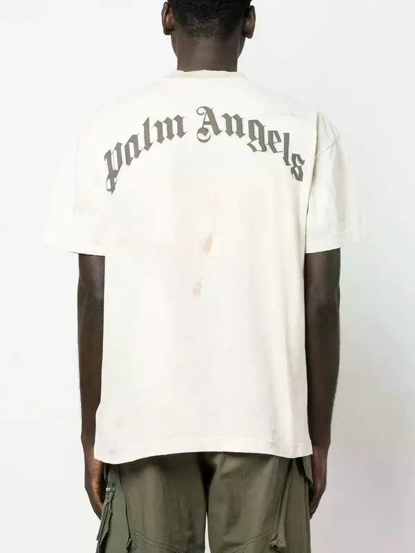 Palm Angels Logo-print Cotton T-shirt