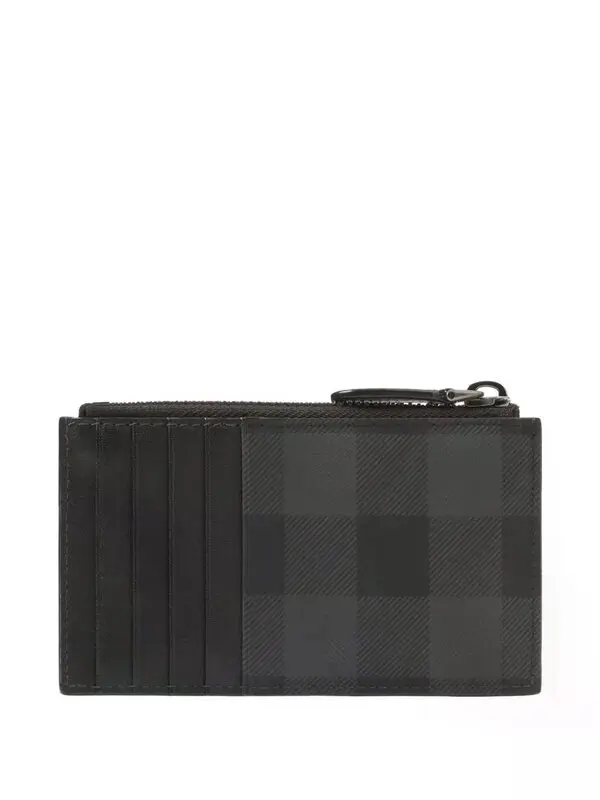 Burberry Check-print Card Case