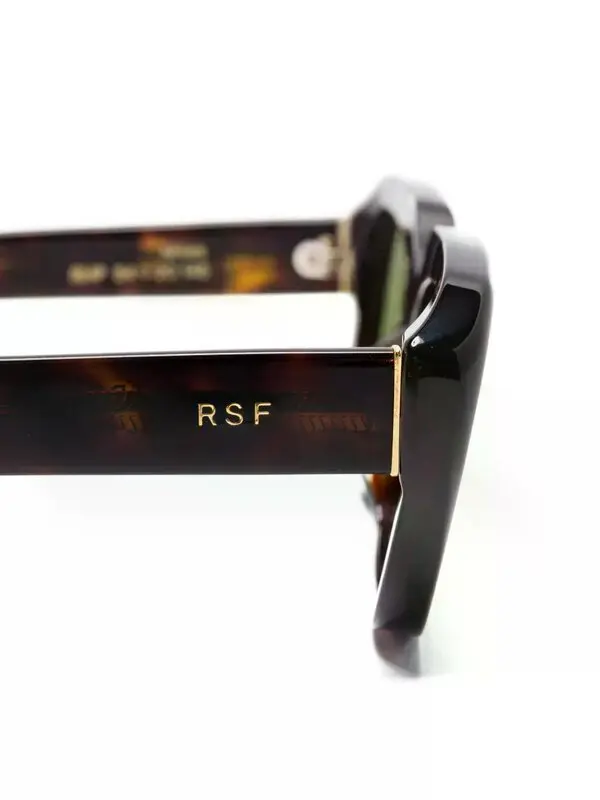 RETROSUPERFUTURE Miles Rectangle-frame Sunglasses - Brown