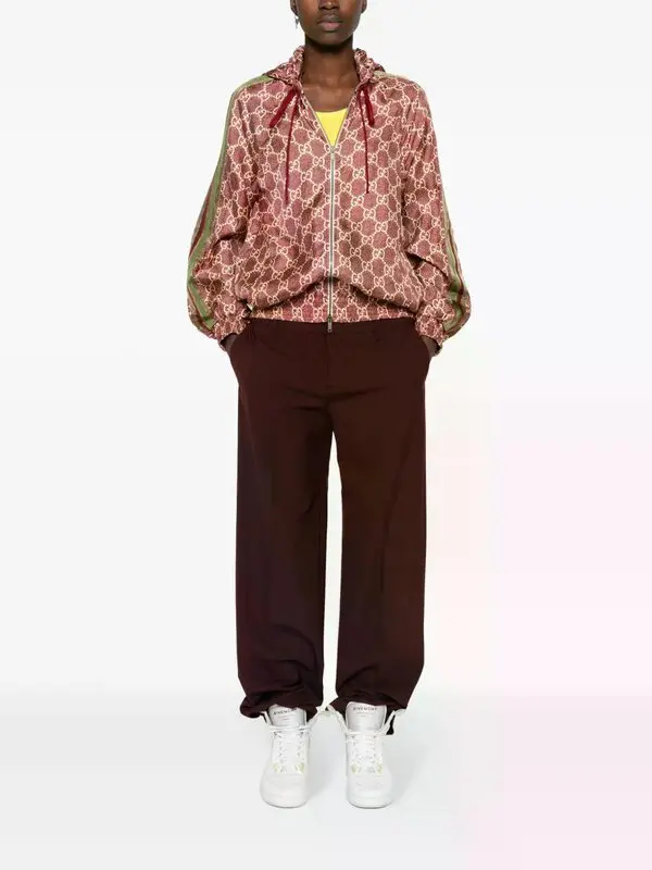 Gucci Gg Supreme Silk Jacket