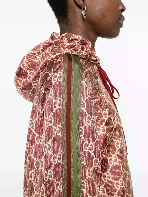 Gucci Gg Supreme Silk Jacket