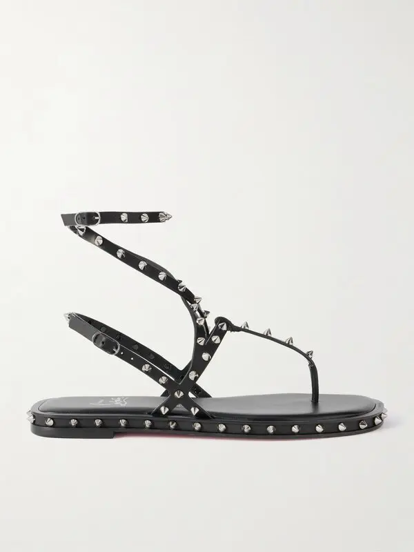 CHRISTIAN LOUBOUTIN Bombina Studded Leather Sandals