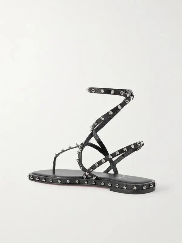 CHRISTIAN LOUBOUTIN Bombina Studded Leather Sandals