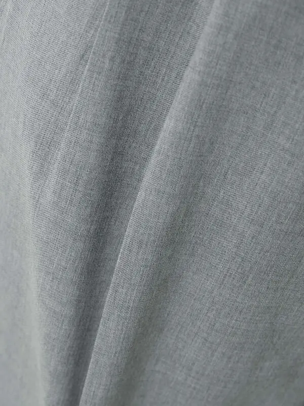 BLAZÉ MILANO Fox Pleated Wool-twill Pants