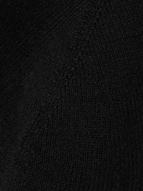 Gabriela Hearst Chevier Ribbed Wool Bralette - Black