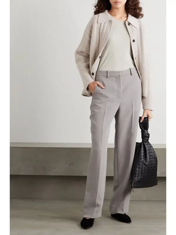 Le Kasha Bilbao Cable-knit Cashmere Cardigan
