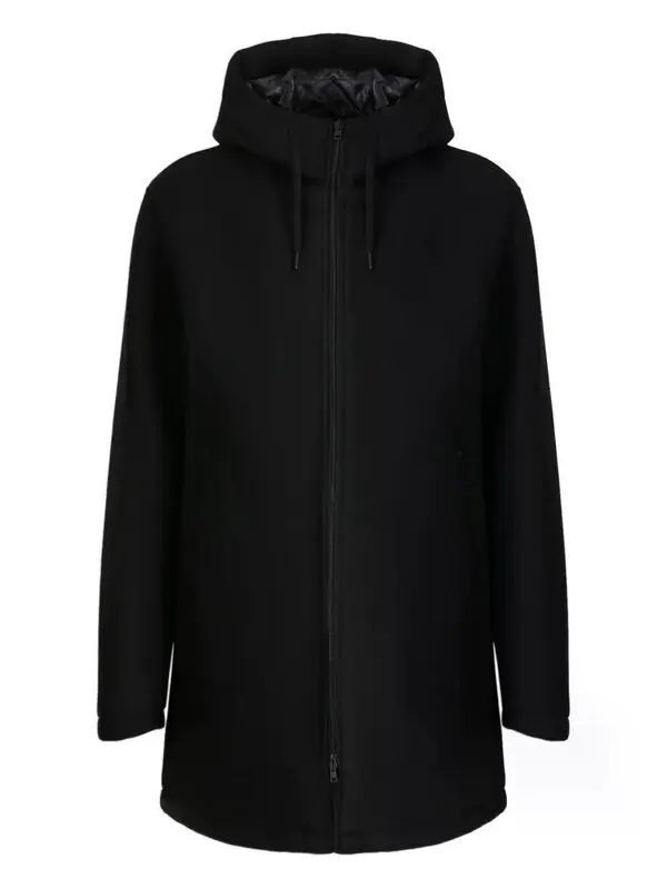 Herno Hooded Zip-up Jacket