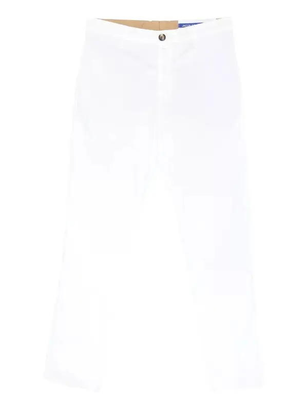 Jacob Cohen Button-fastening Trousers - White