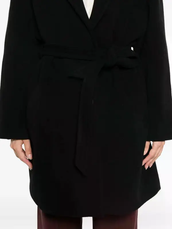 Pinko Belted Button-fastening Coat