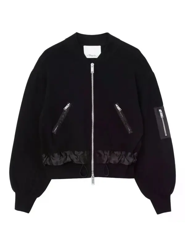 3.1 Phillip Lim Zip-fastening Balloon-sleeve Jacket