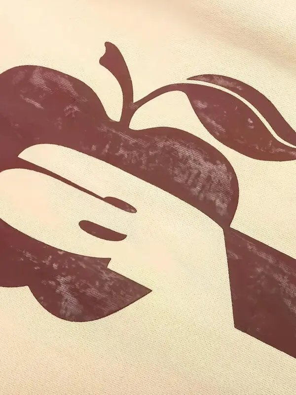 AWAKE NY Apple-print Drawstring Track Pants