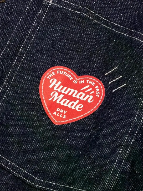 HUMAN MADE Heart-patch Denim Trucker Jacket