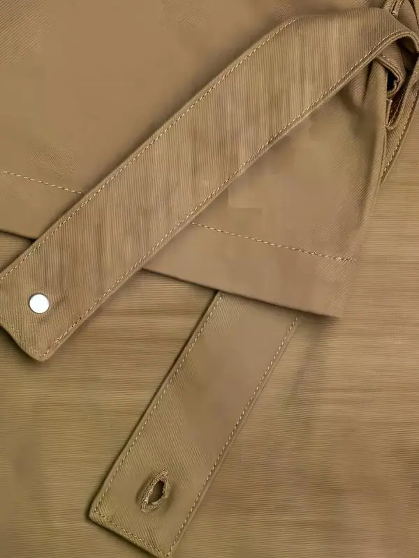 Rhude Button-fastening Cargo Trousers - Brown