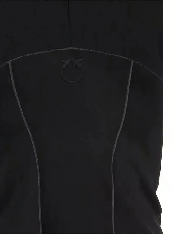 Pinko High-neck Half-zip Sweatshirt