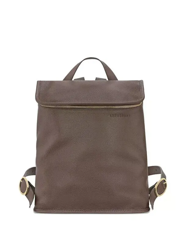 Longchamp Le Foulonné M Leather Backpack