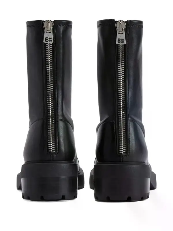 GIUSEPPE ZANOTTI Zip-detail Platform Boots