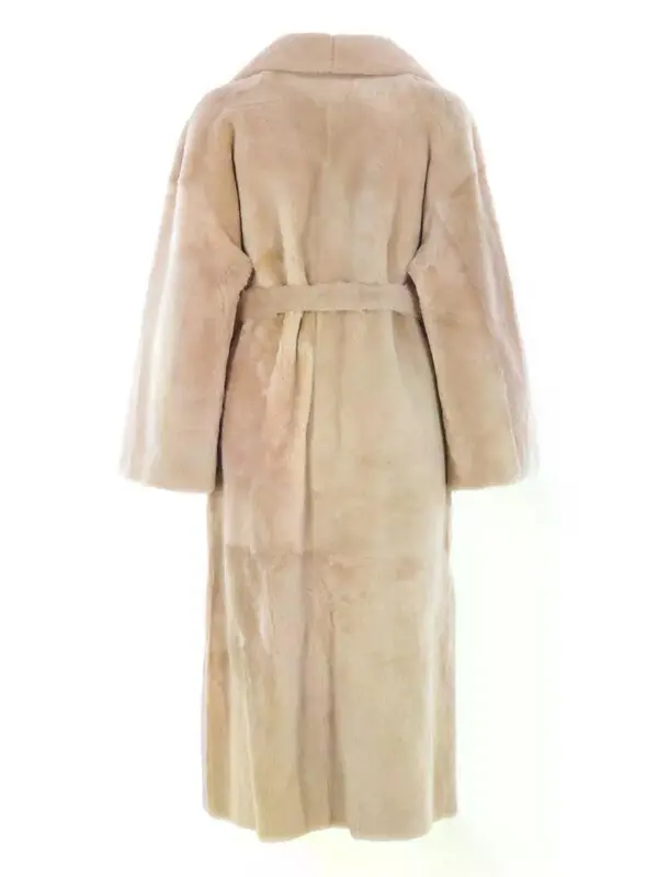 ARMA Belted Shearling Coat
