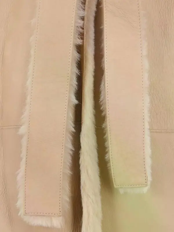 ARMA Belted Shearling Coat