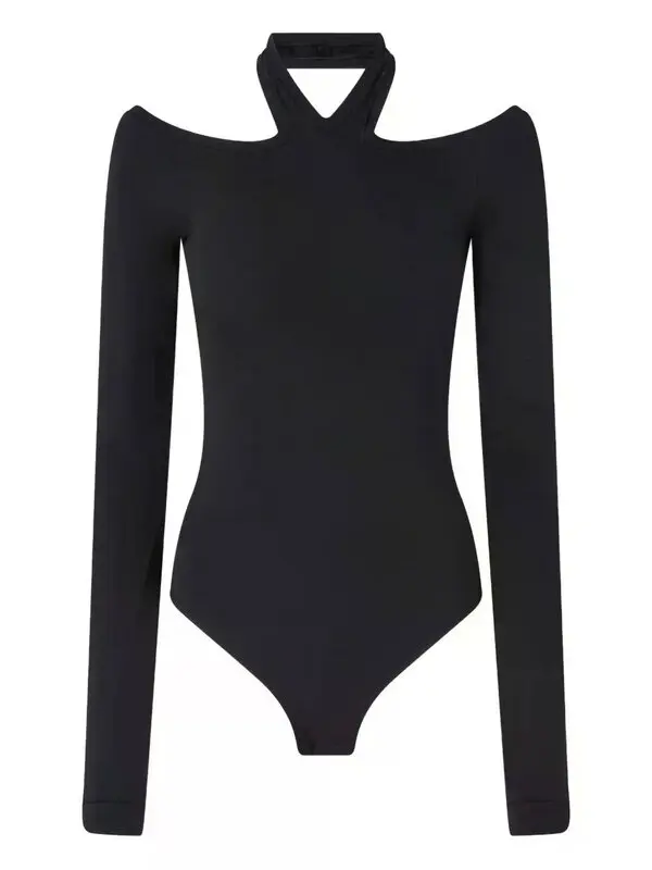 Pinko Cut-out Long-sleeve Bodysuit
