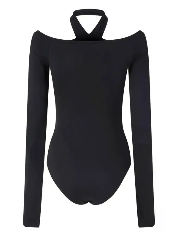 Pinko Cut-out Long-sleeve Bodysuit
