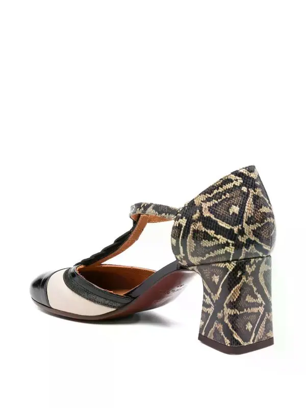 Chie Mihara 65mm Filly Snakeskin-print Pumps