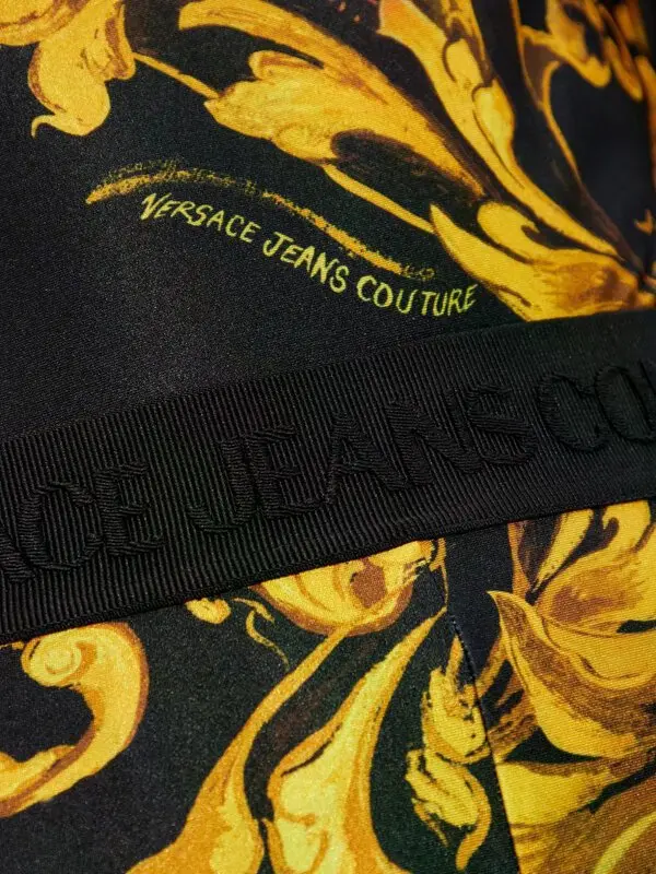 Versace Barocco-print Leggings