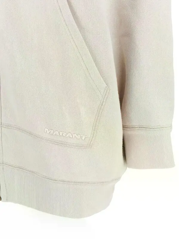 MARANT ETOILE Hooded Zip-up Sweatshirt