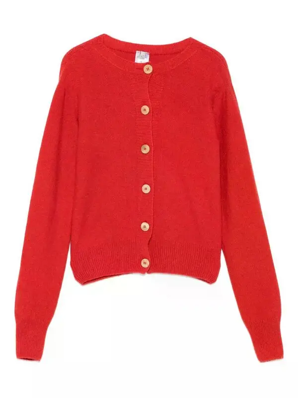 BASERANGE Button-front Cashmere Cardigan
