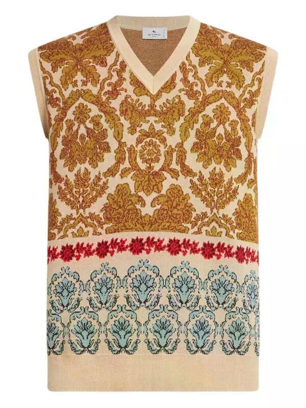 Etro Jacquard-pattern Waistcoat