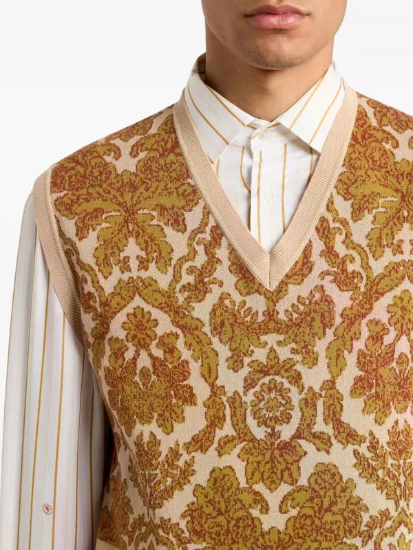 Etro Jacquard-pattern Waistcoat