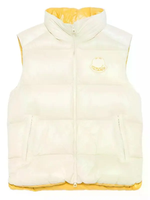 Moncler Lipsi Quilted Vest - Yellow