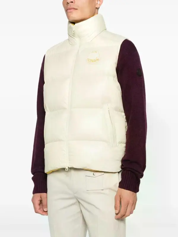 Moncler Lipsi Quilted Vest - Yellow