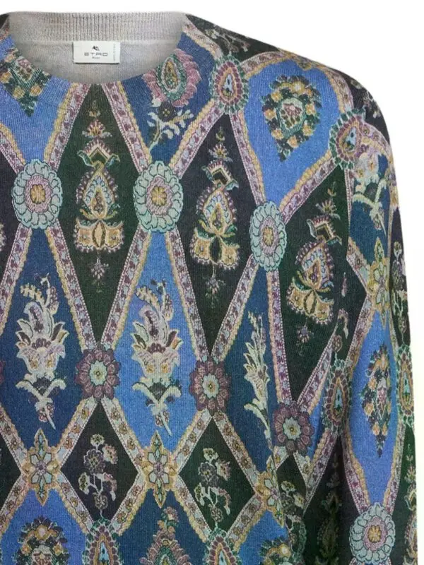 Etro Jacquard Knit Sweater
