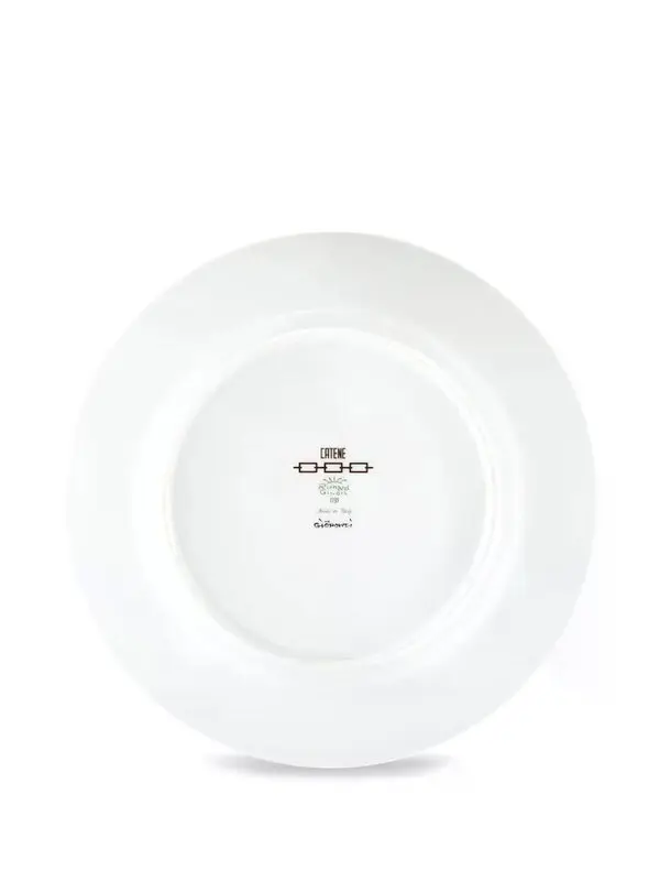 GINORI 1735 Catene Flat Plate - White