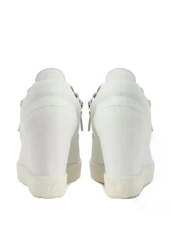 GIUSEPPE ZANOTTI Addy Wedge Sneakers - White