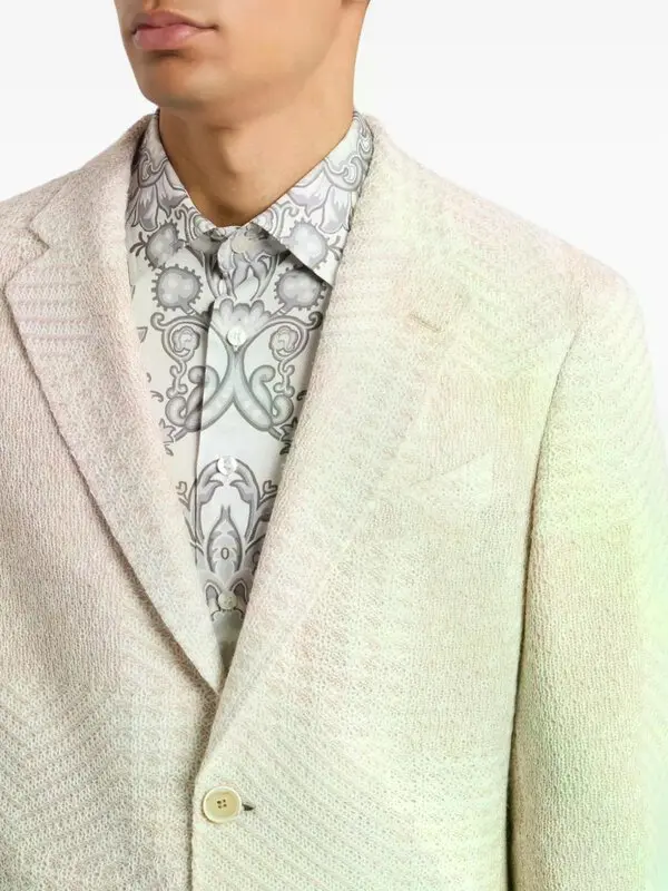 Etro Herringbone-pattern Blazer