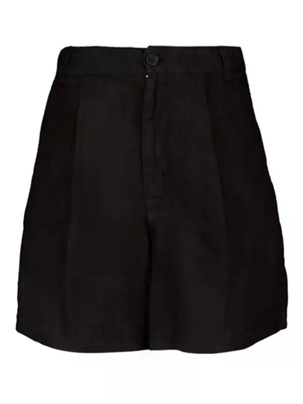 120% Lino Pleated Pocket Shorts
