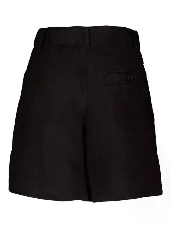 120% Lino Pleated Pocket Shorts