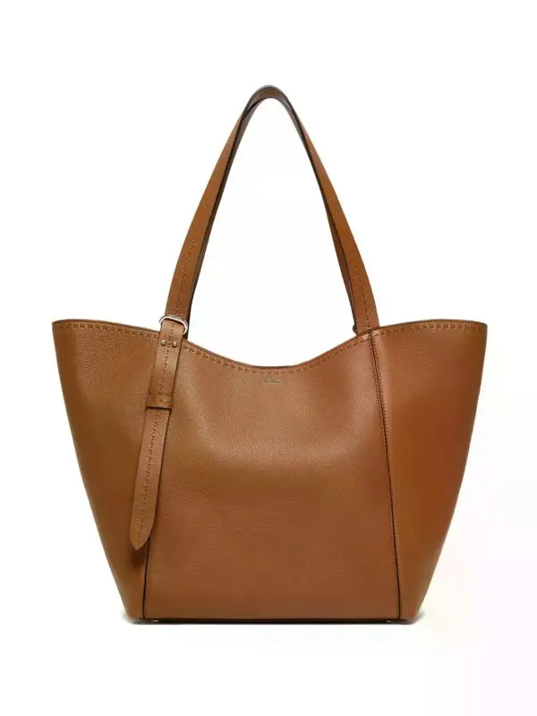 Max Mara Leather Tote Bag