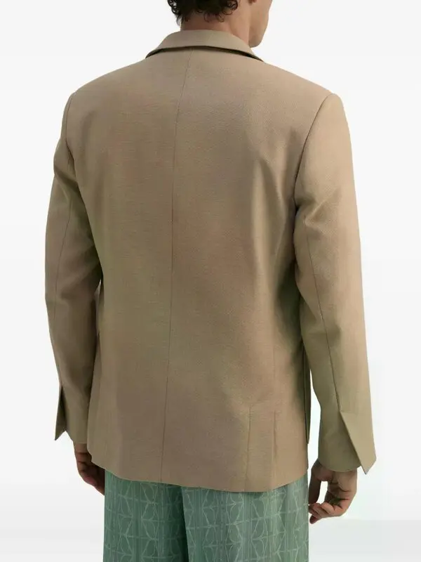 DOMAINE DES ARTISTES Double-breasted Patch-pocket Jacket